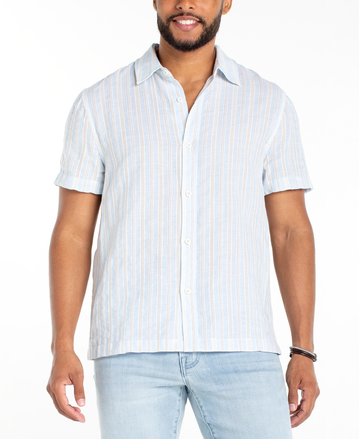 Click here for Liverpool Los Angeles Mens Short-Sleeve Button-Up... prices