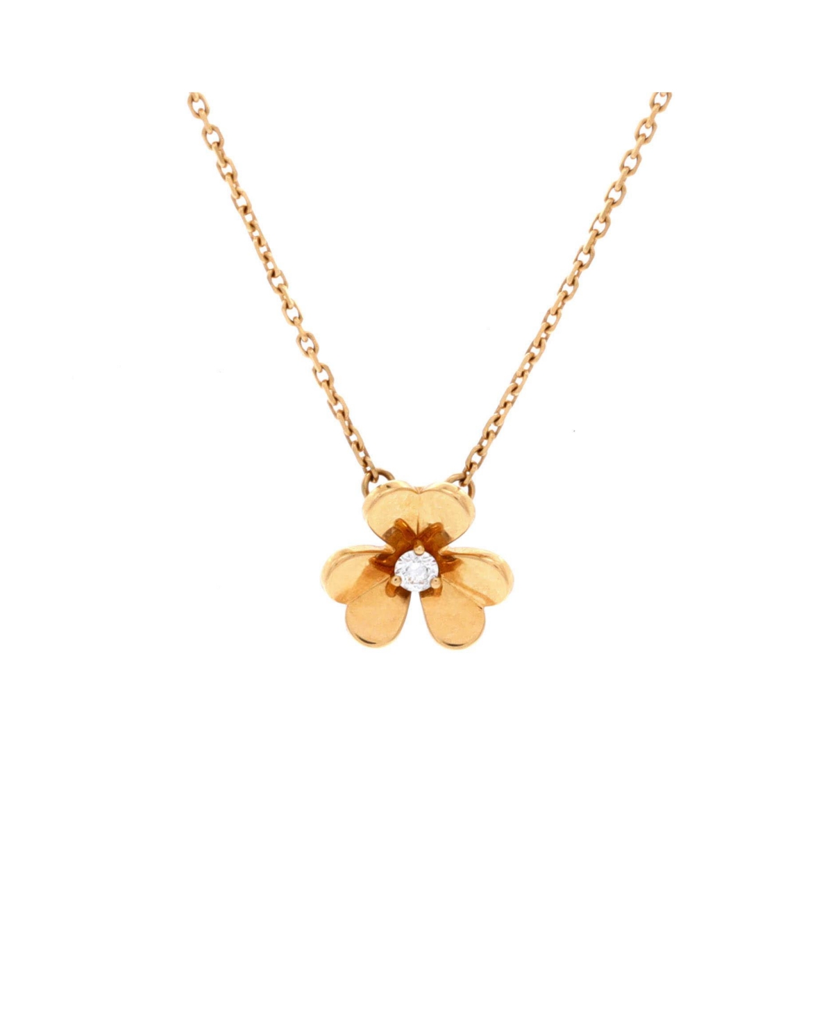 Click here for Pre-Owned Van Cleef & Arpels Frivole Pendant Neckl... prices