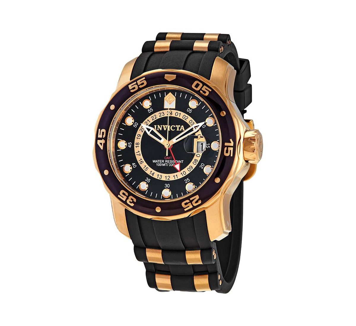 Click here for Invicta Mens 6991 Pro Diver Quartz Gmt Dial Watch... prices
