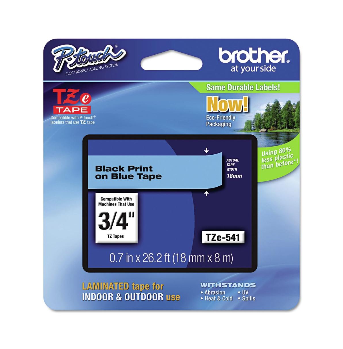 Click here for Brother P-Touch TZE541 0.7 in. x 26.2 ft. TZe Stan... prices