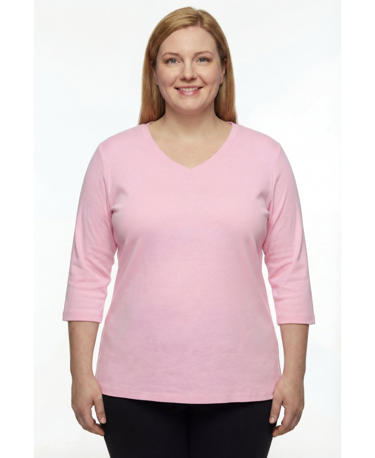 Click here for Woman Within Plus Size Within Perfect Three-Quarte... prices