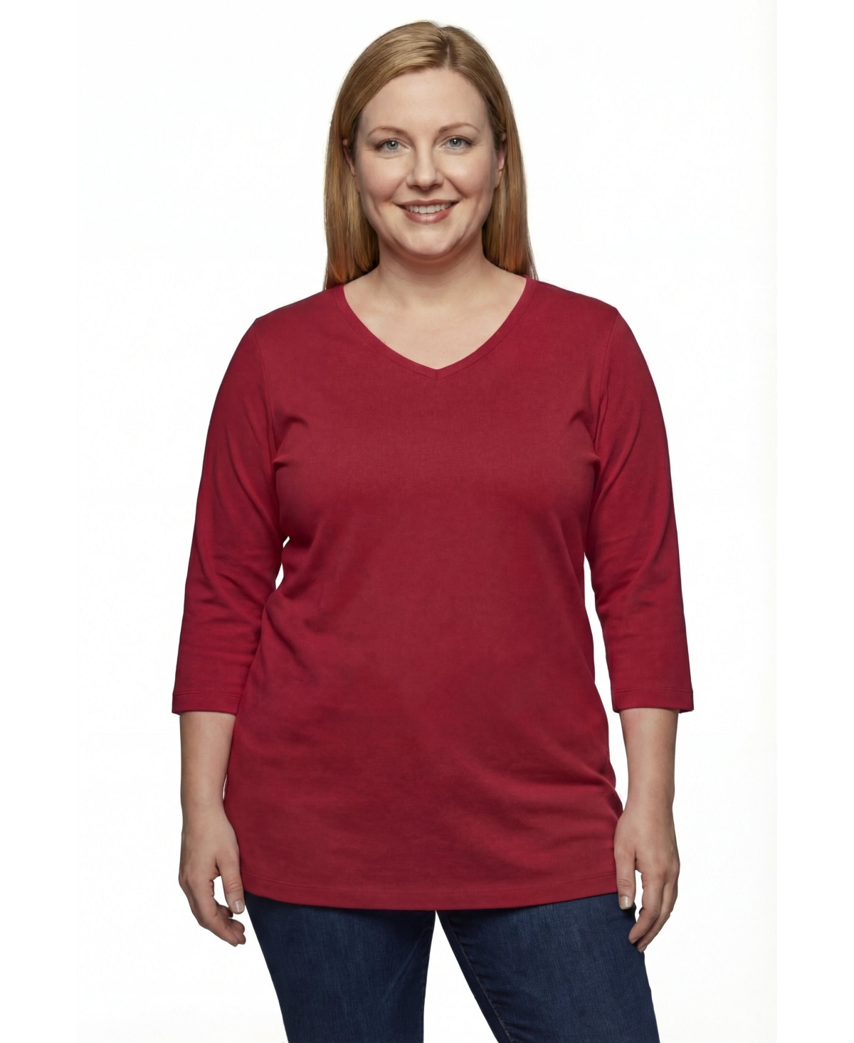 Click here for Woman Within Plus Size Within Perfect Three-Quarte... prices
