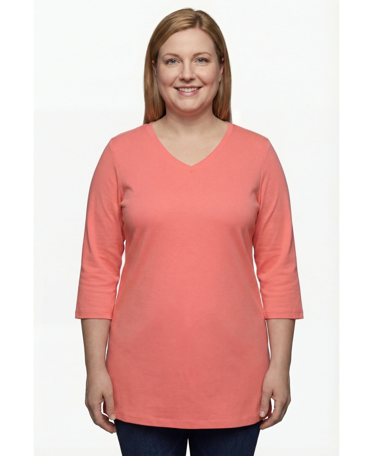 Click here for Woman Within Plus Size Within Perfect Three-Quarte... prices