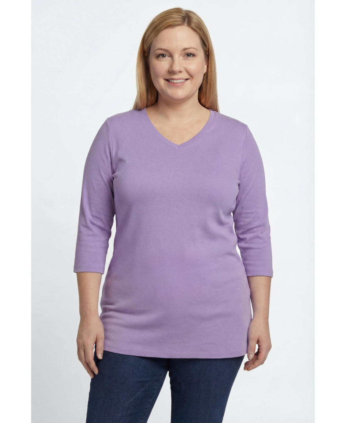 Click here for Woman Within Plus Size Within Perfect Three-Quarte... prices