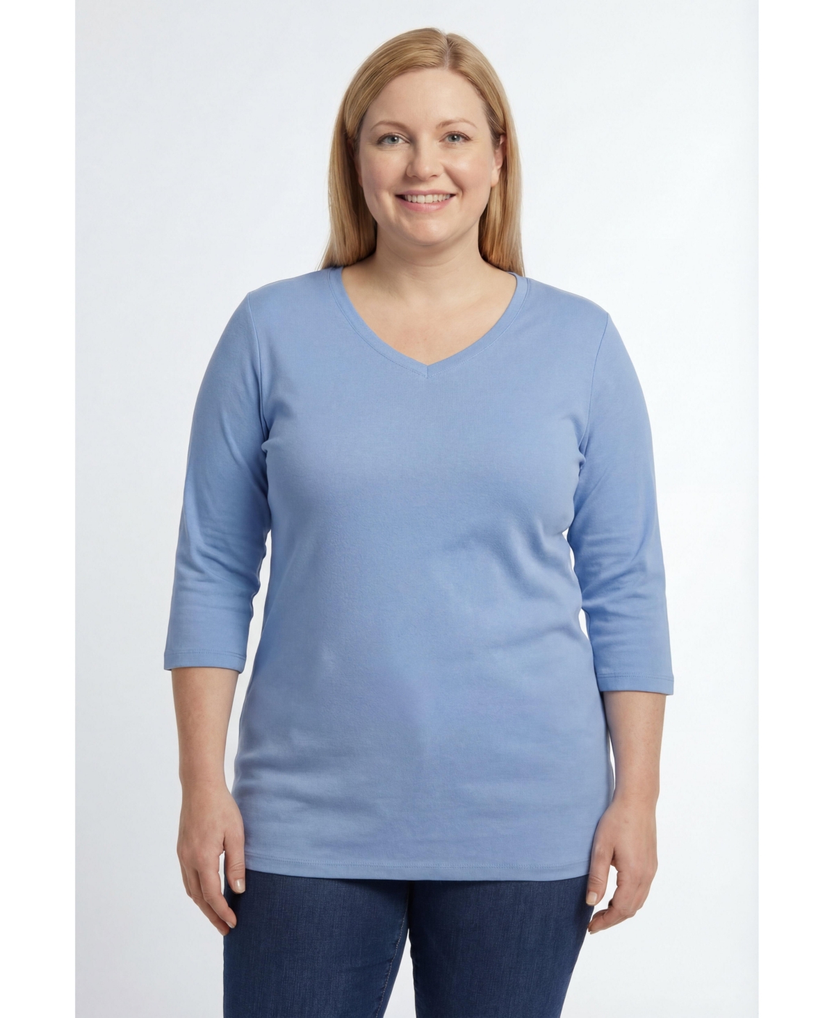 Click here for Woman Within Plus Size Within Perfect Three-Quarte... prices