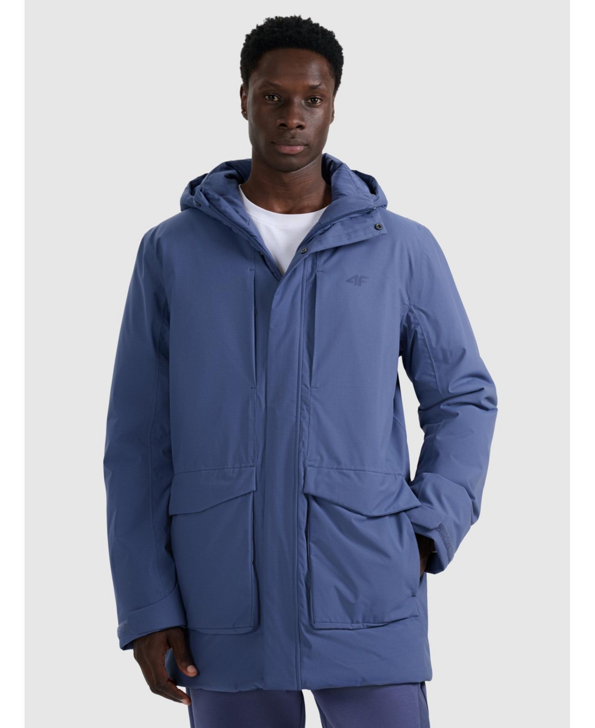 Click here for 4F Mens Transitional Parka Membrane - Denim prices