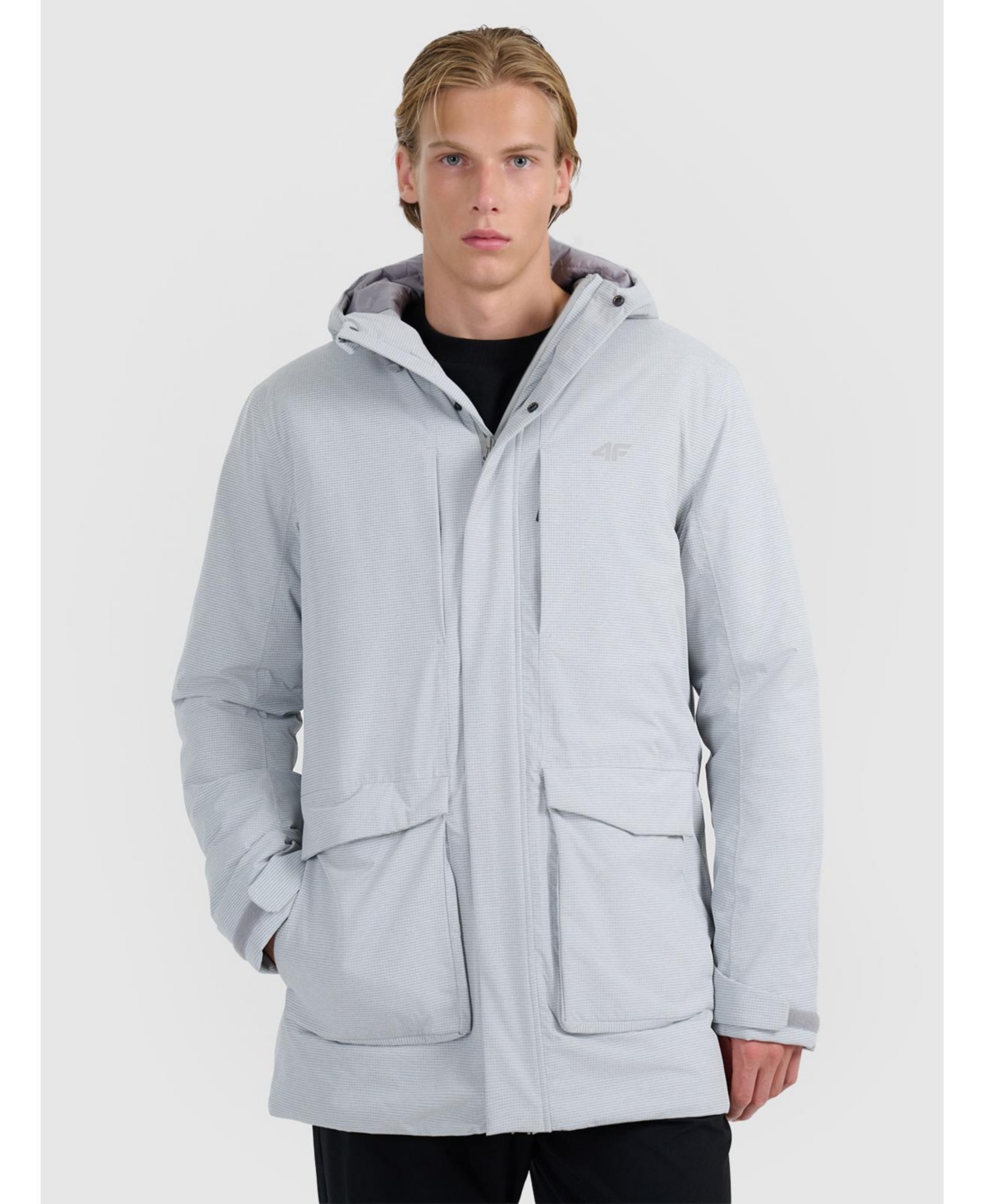 Click here for 4F Mens Transitional Parka Membrane - Cold light g... prices