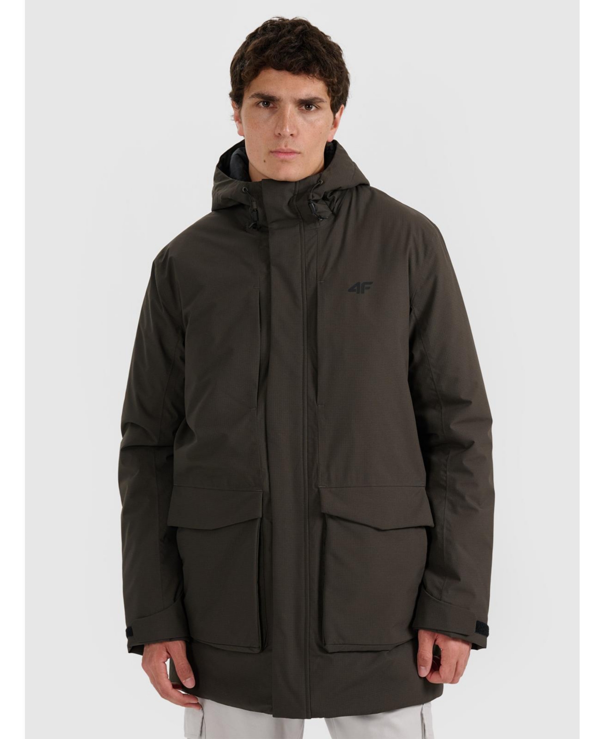 Click here for 4F Mens Transitional Parka Membrane - Khaki prices