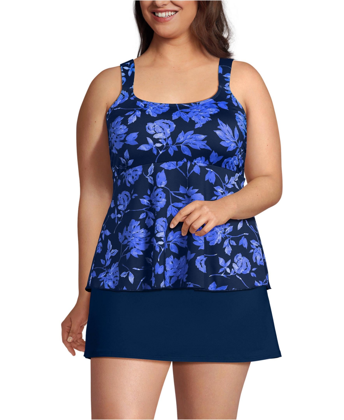 Click here for Lands End Womens Plus Size Adjustable Scoop Neck F... prices