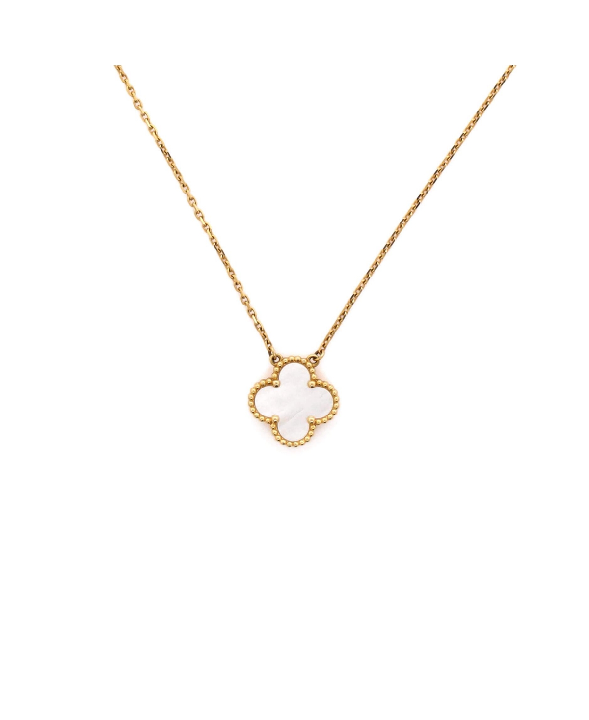 Click here for Pre-Owned Van Cleef & Arpels Vintage Alhambra Pend... prices