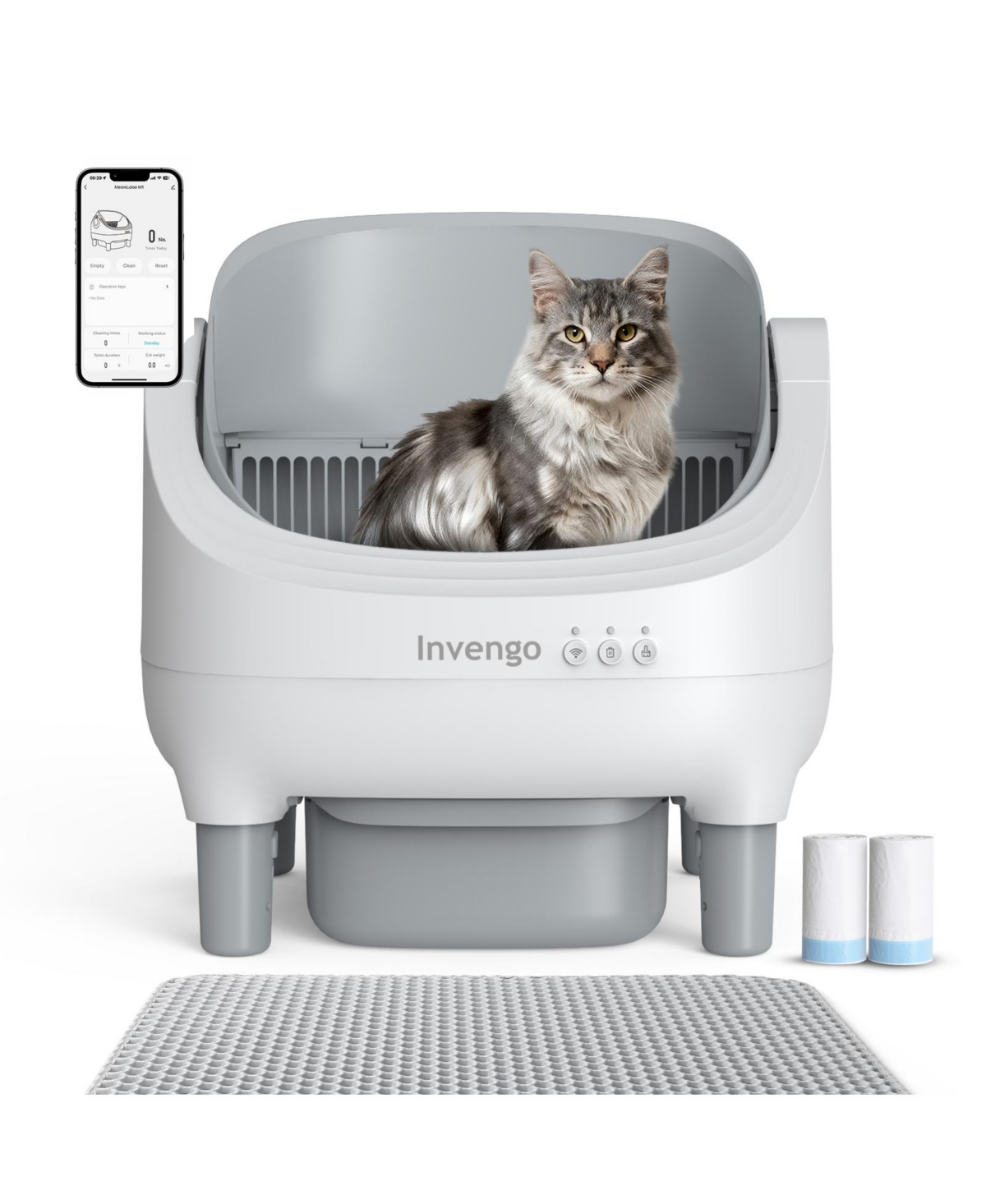 Click here for Ltmate Global Inc Automatic Cat Litter Box  App Co... prices