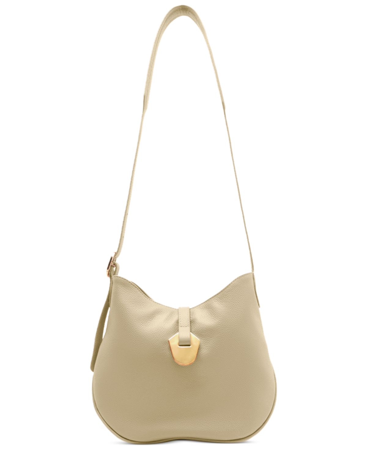 Click here for Arezzo Sabrina Small Leather Snap Button Crossbody... prices