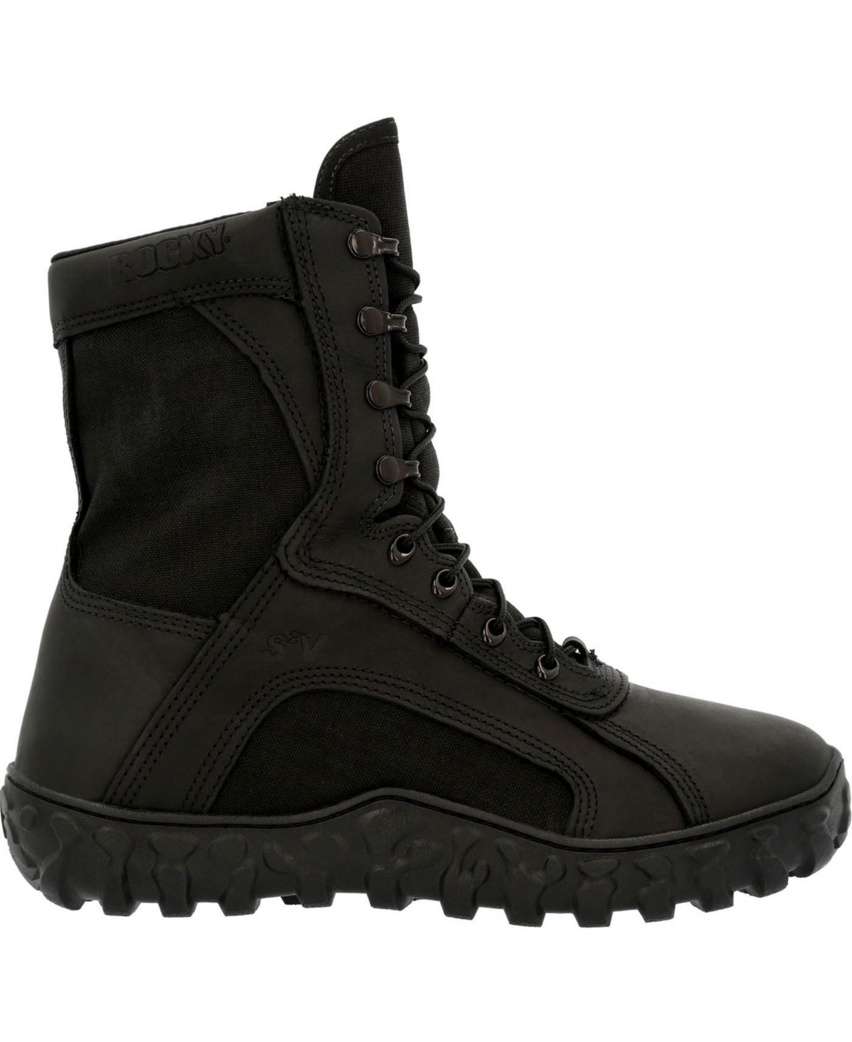 Click here for Rocky Mens Insulated Waterproof Military Boot - Bl... prices