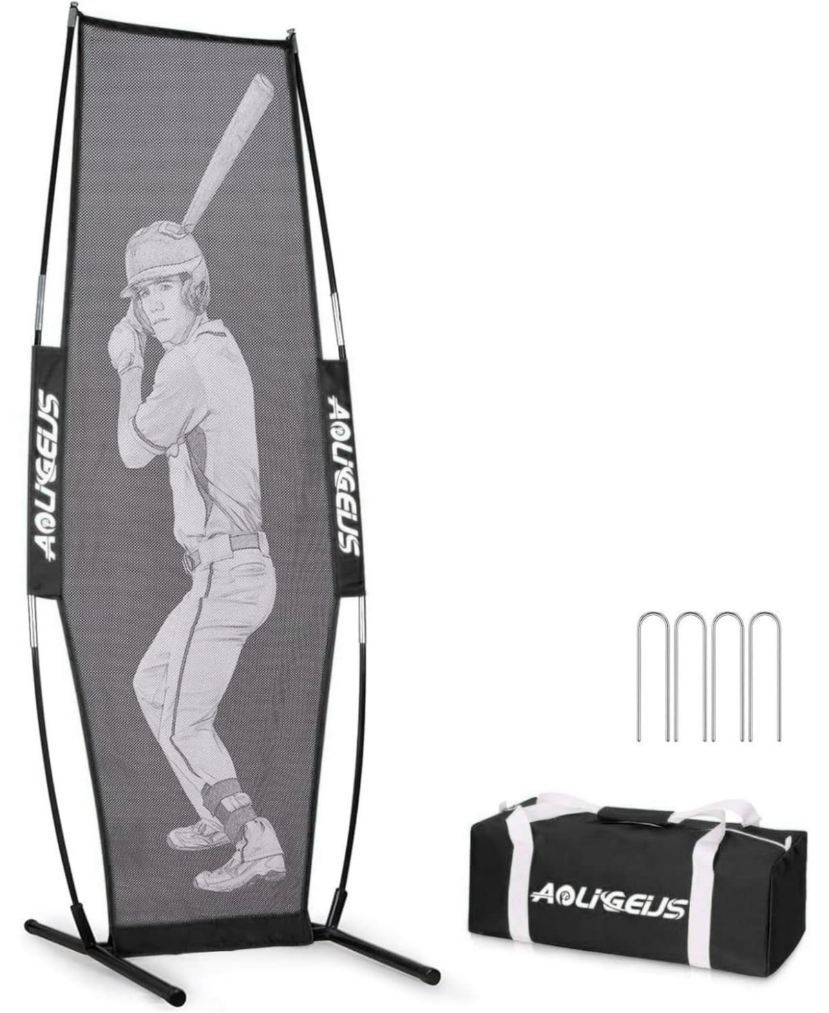 Click here for Aoligeijs Baseball Softball Batter Dummy Pitching... prices