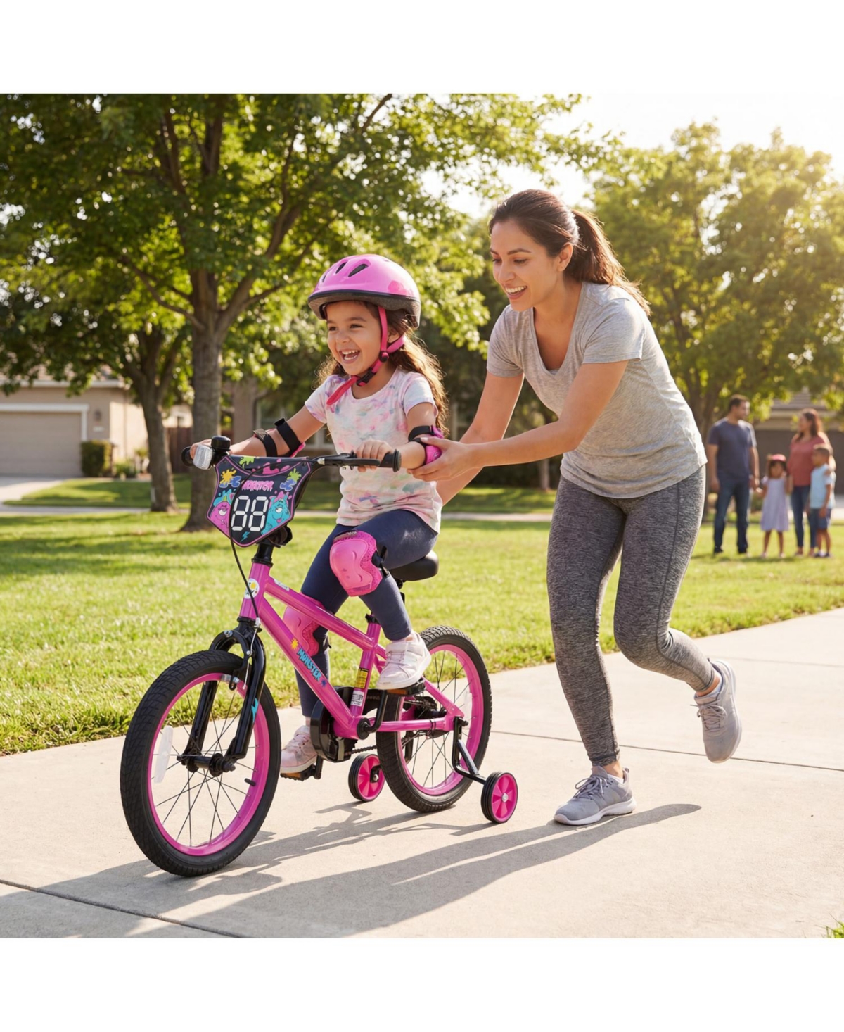 Click here for Slickblue Kids Bicycle with Training Wheels  Fun S... prices