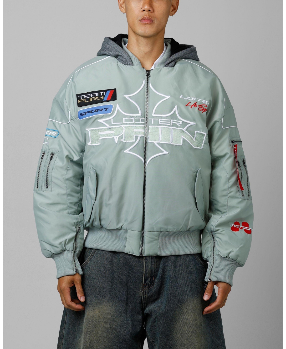 Click here for Loiter Mens Performance Jacket - Green prices