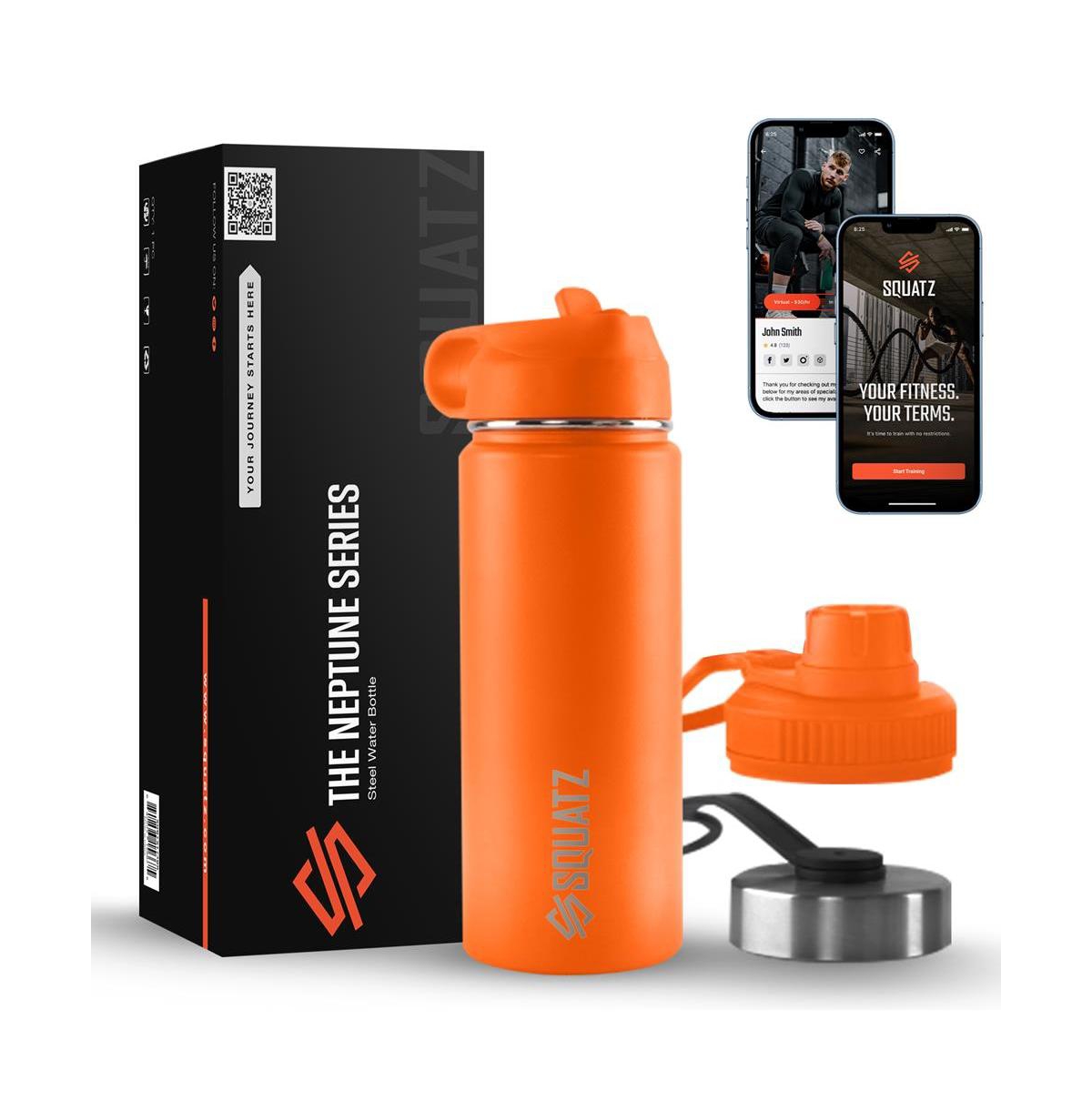 Click here for Squatz Insulated Stainless Steel Water Bottle with... prices