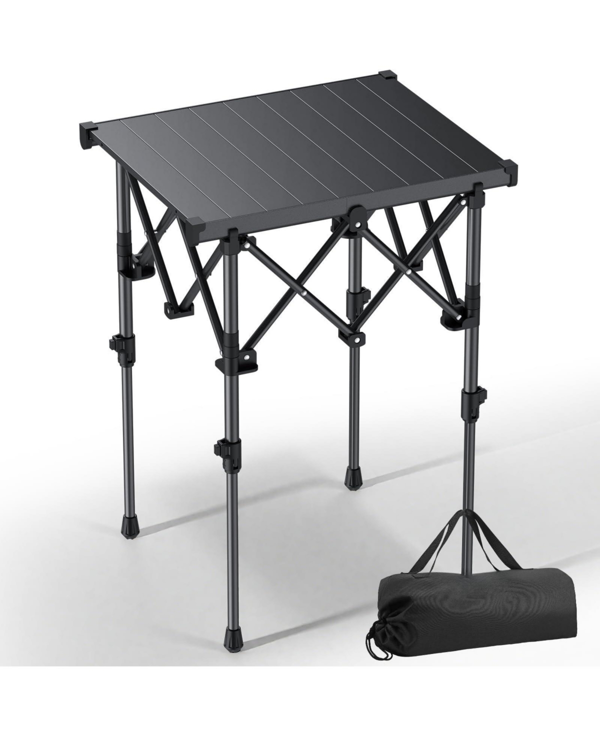 Click here for Gnuadz Folding Camping Table Aluminum Roll Top Adj... prices