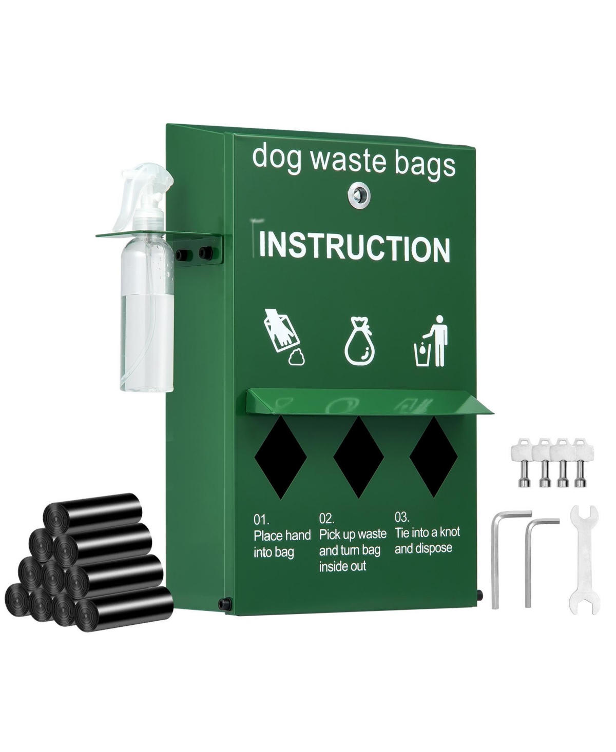 Click here for Cozito Dog Poop Bag Dispenser Lockable 600 Bags Ha... prices