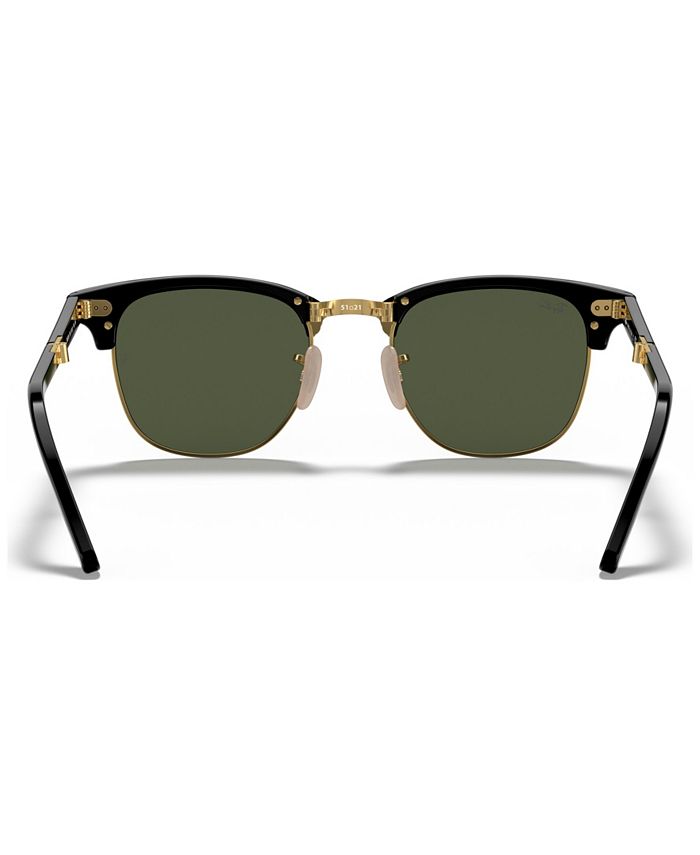 Ray-Ban Sunglasses, RB2176 CLUBMASTER FOLDING - Macy's