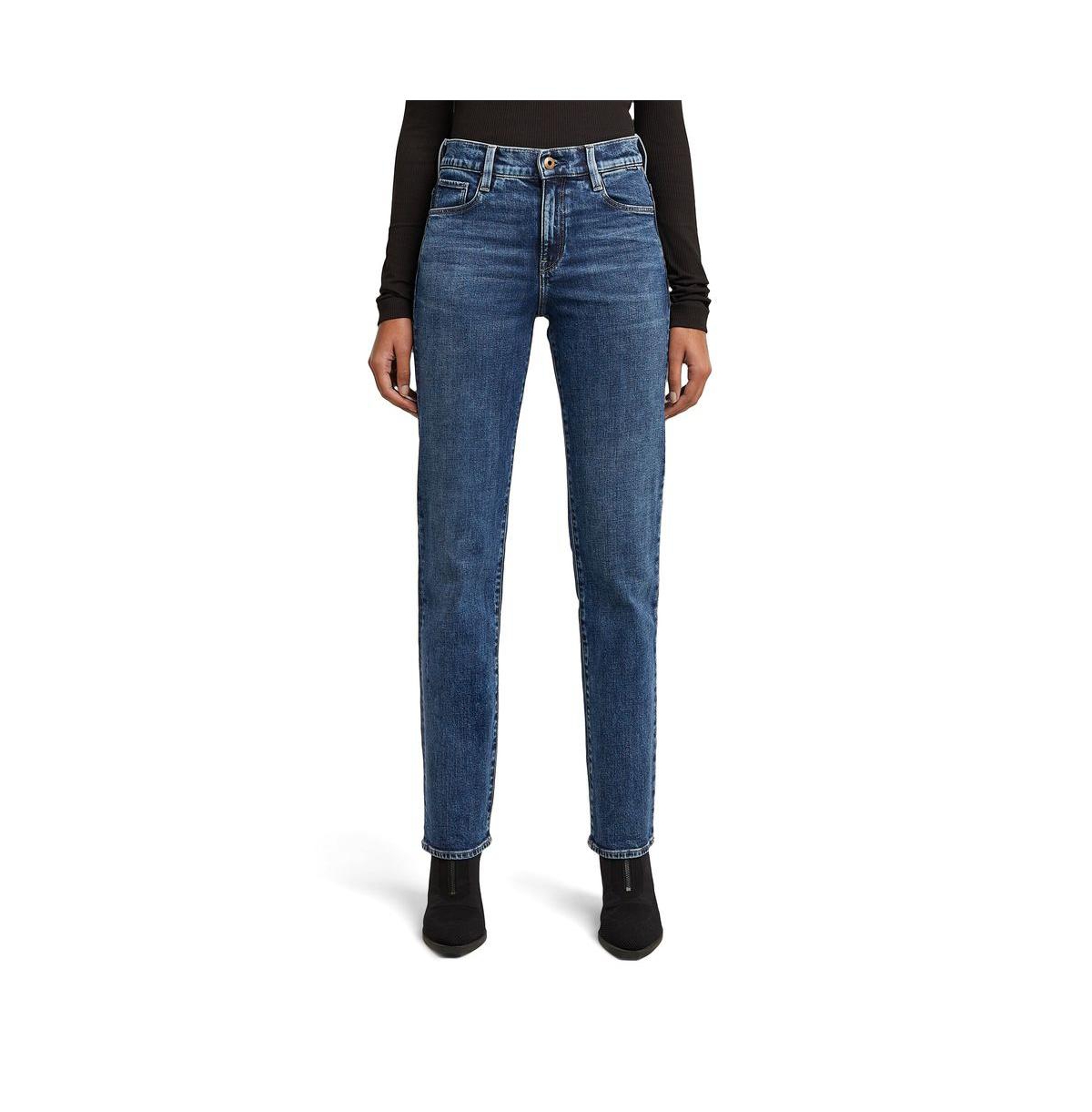 Click here for G-Star Womens Strace Straight Jeans - Antique fade... prices