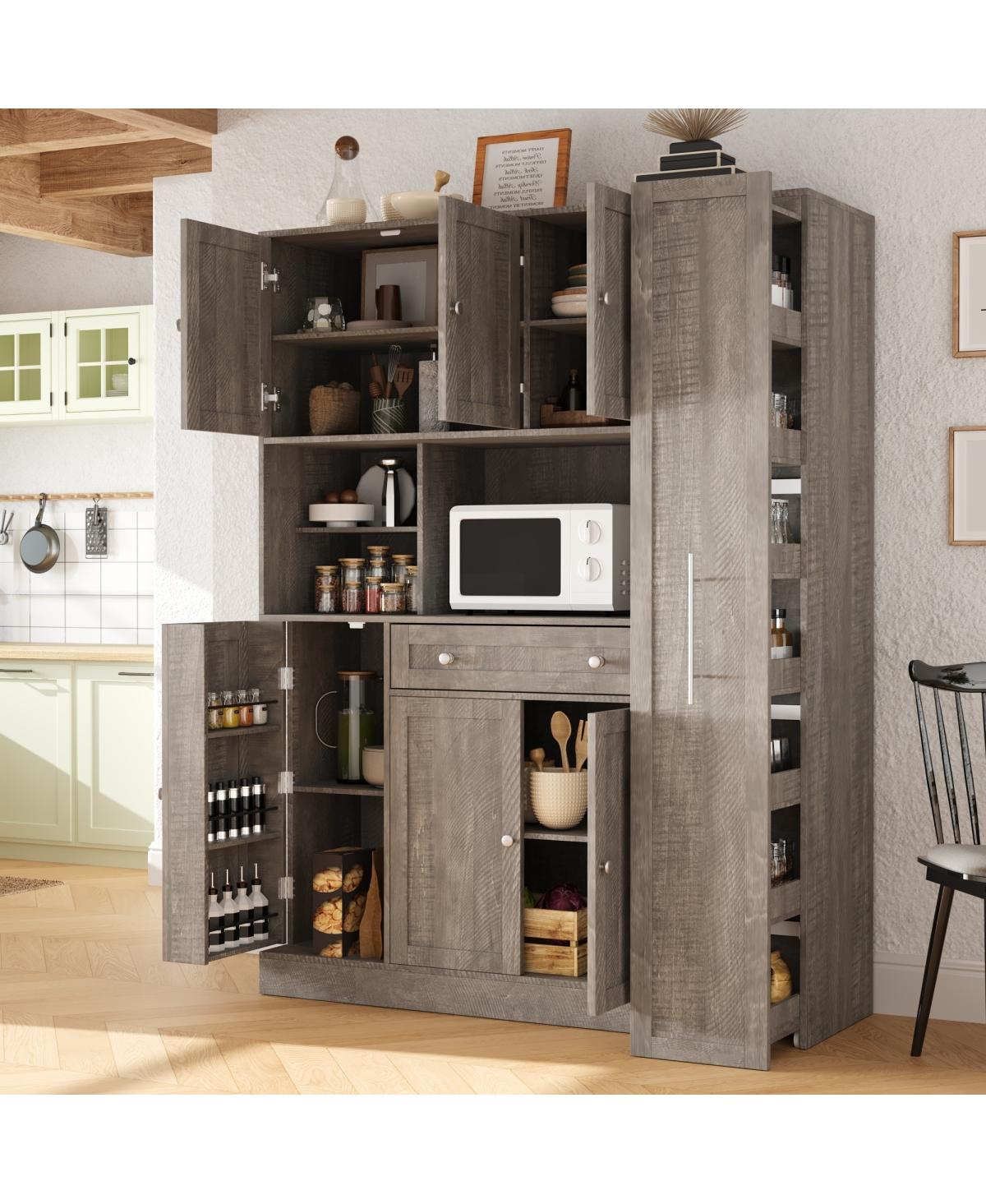 Click here for Streamdale Furniture Freestanding Buffet Hutch Sto... prices
