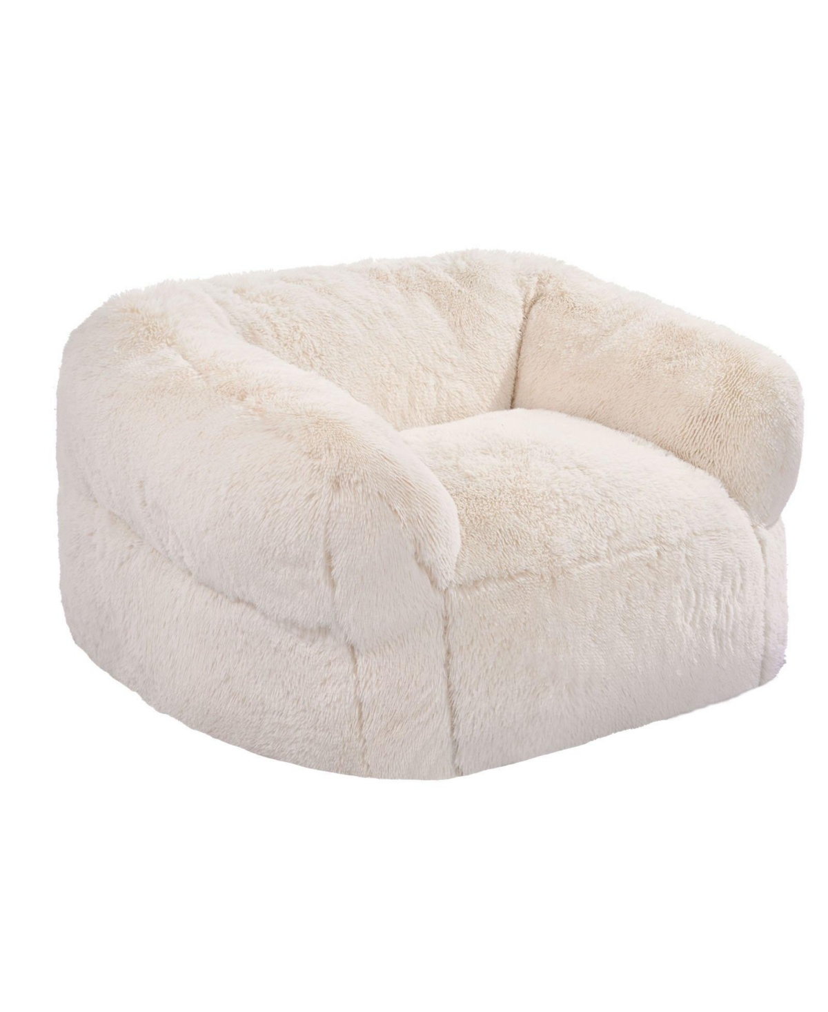 Click here for Gouun Fluffy Plush Bean Bag Chair with Armrests  H... prices