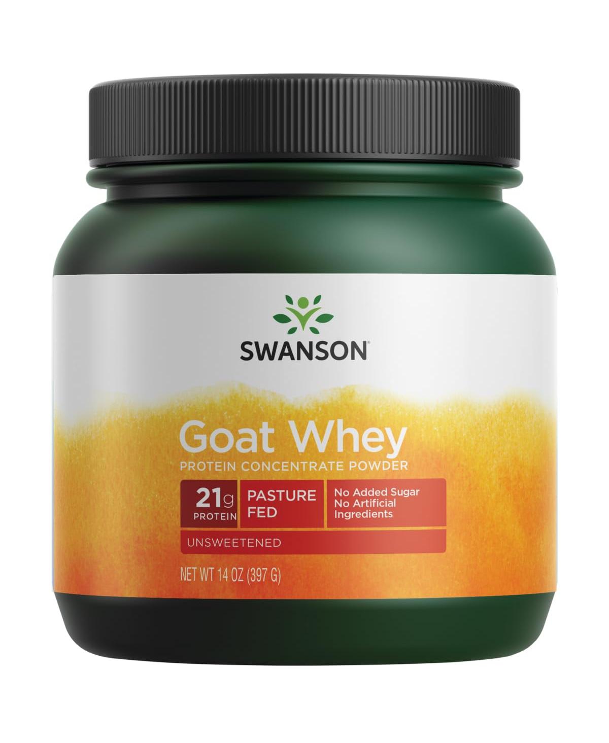 Click here for Swanson Goat Whey Protein Concentrate 14 Ounce (39... prices