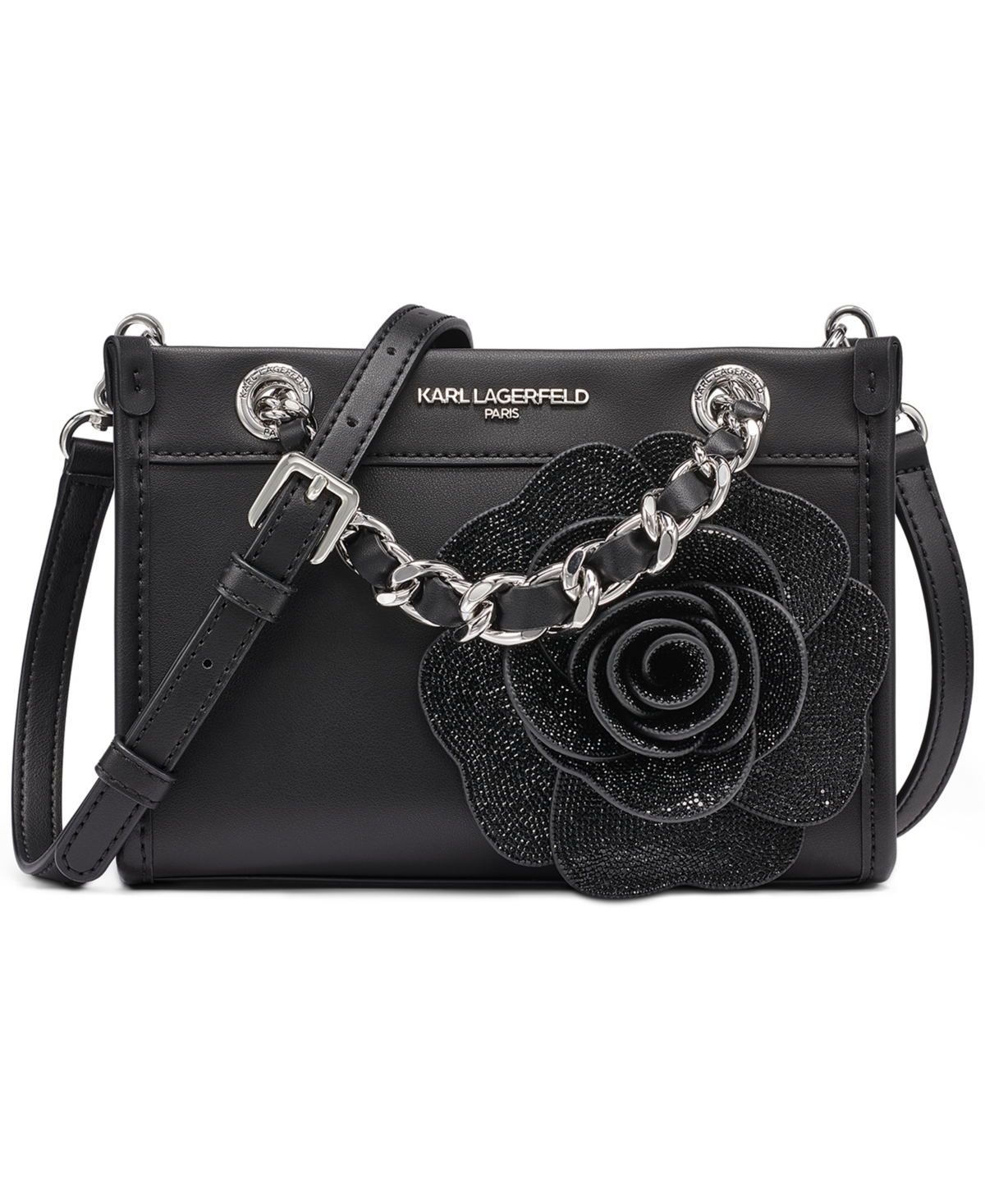 Click here for Karl Lagerfeld Paris Savoie Small Crossbody Handba... prices