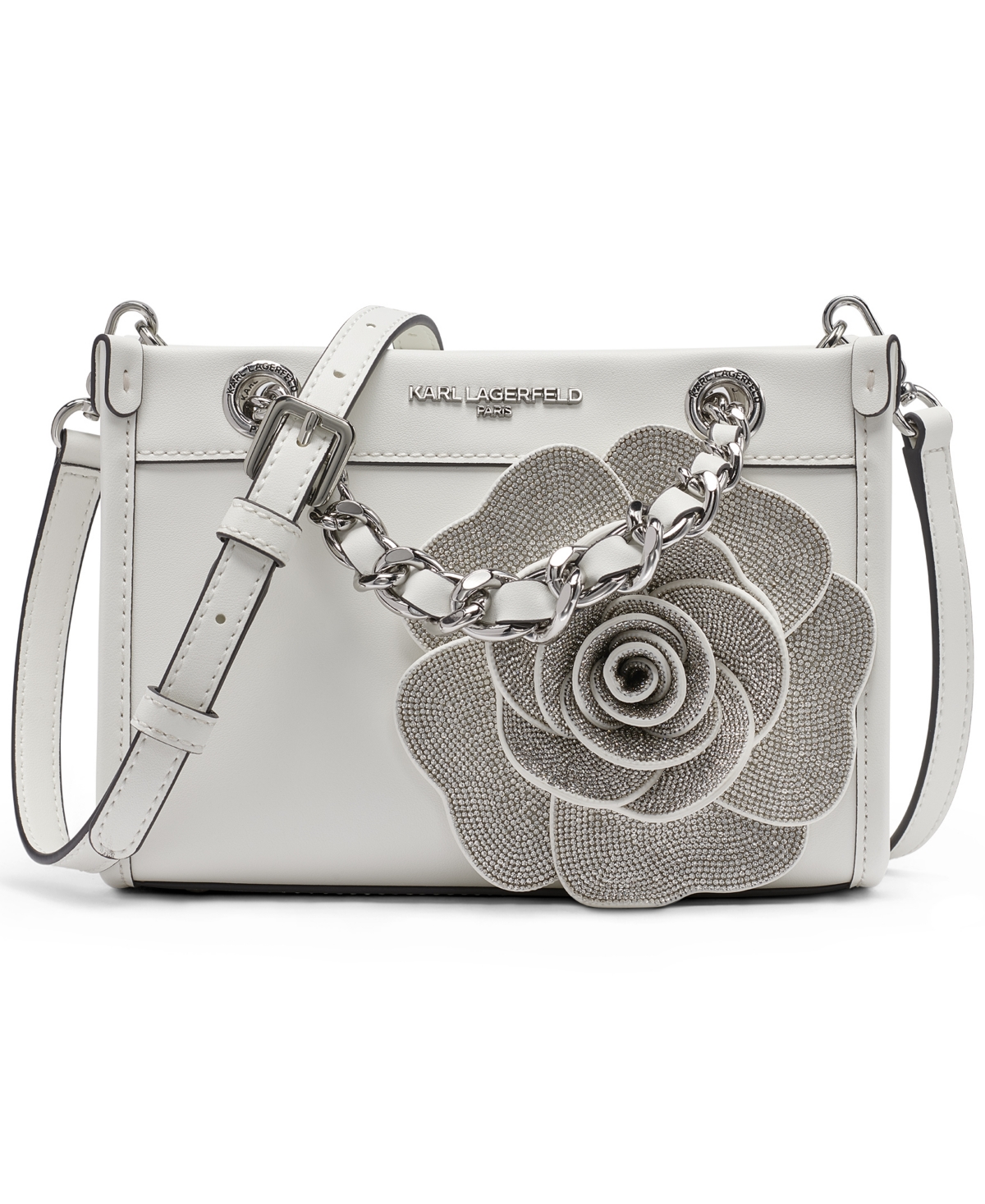 Click here for Karl Lagerfeld Paris Savoie Small Crossbody Handba... prices
