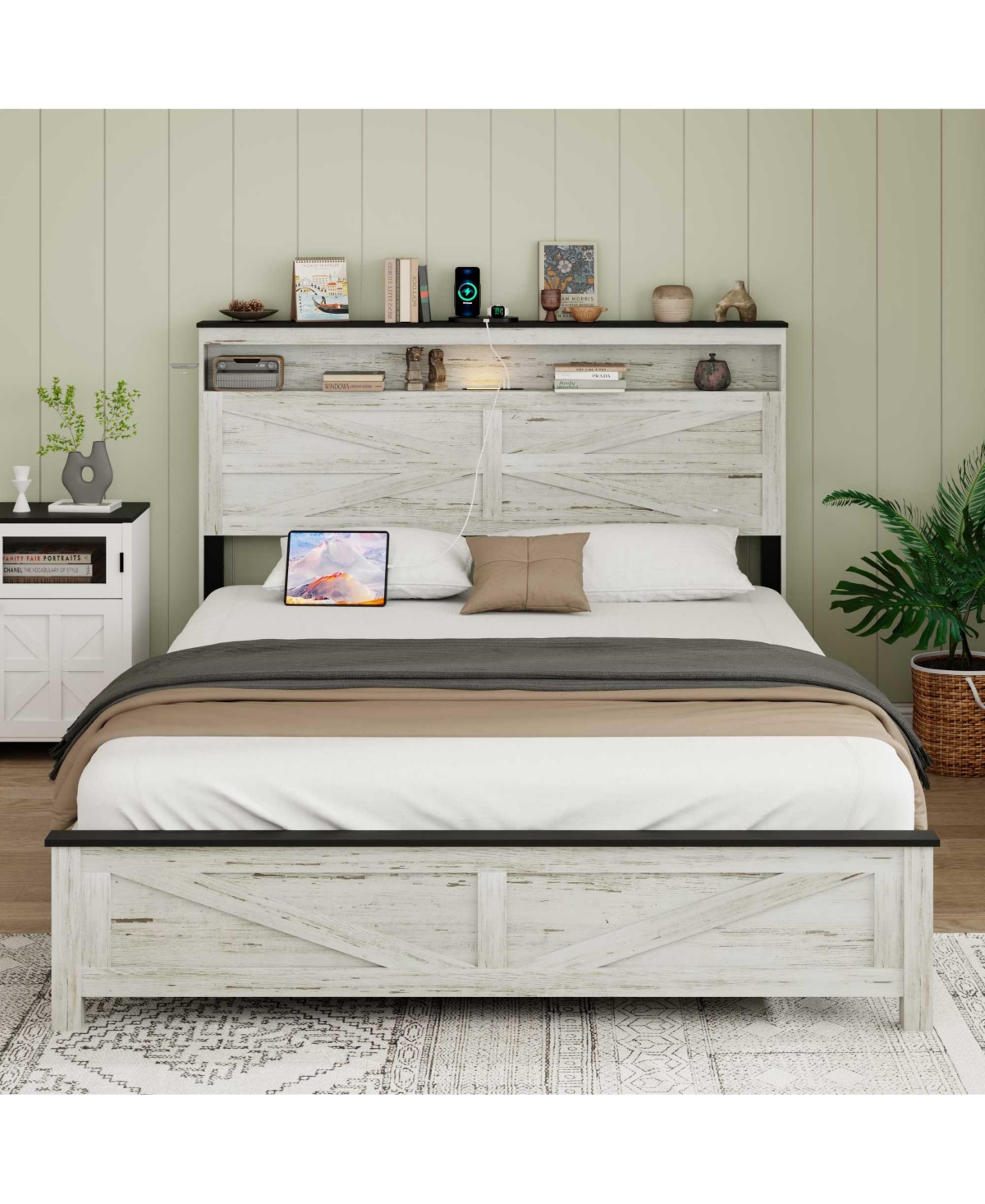 Click here for Lucky One Fully floating bed frame with Led lights... prices