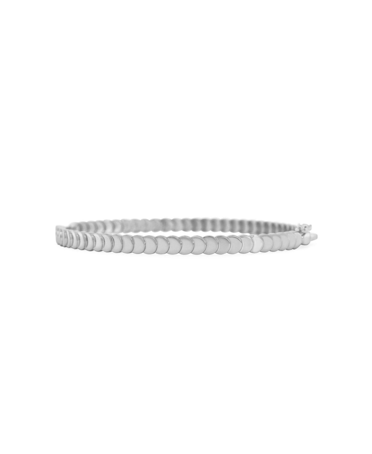 Click here for The Lovery Sterling Silver Wave Bangle - Silver prices