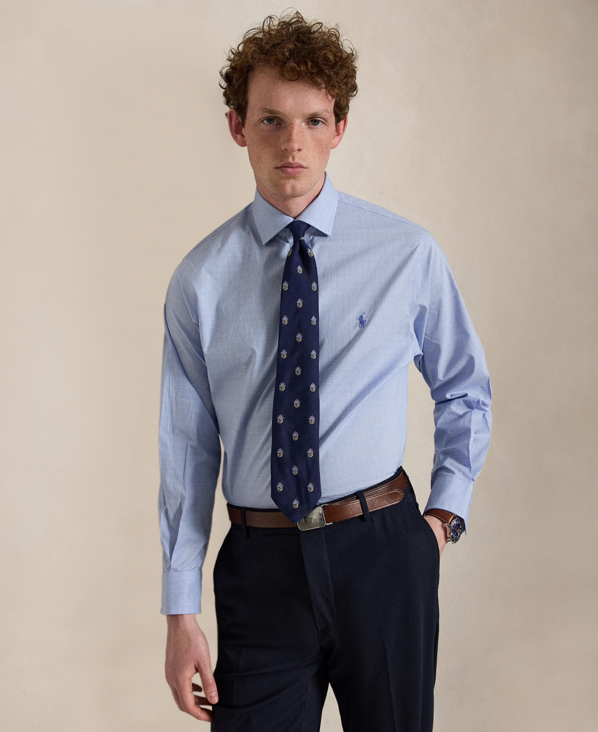 Click here for Polo Ralph Lauren Mens Regent Classic Fit Checked... prices