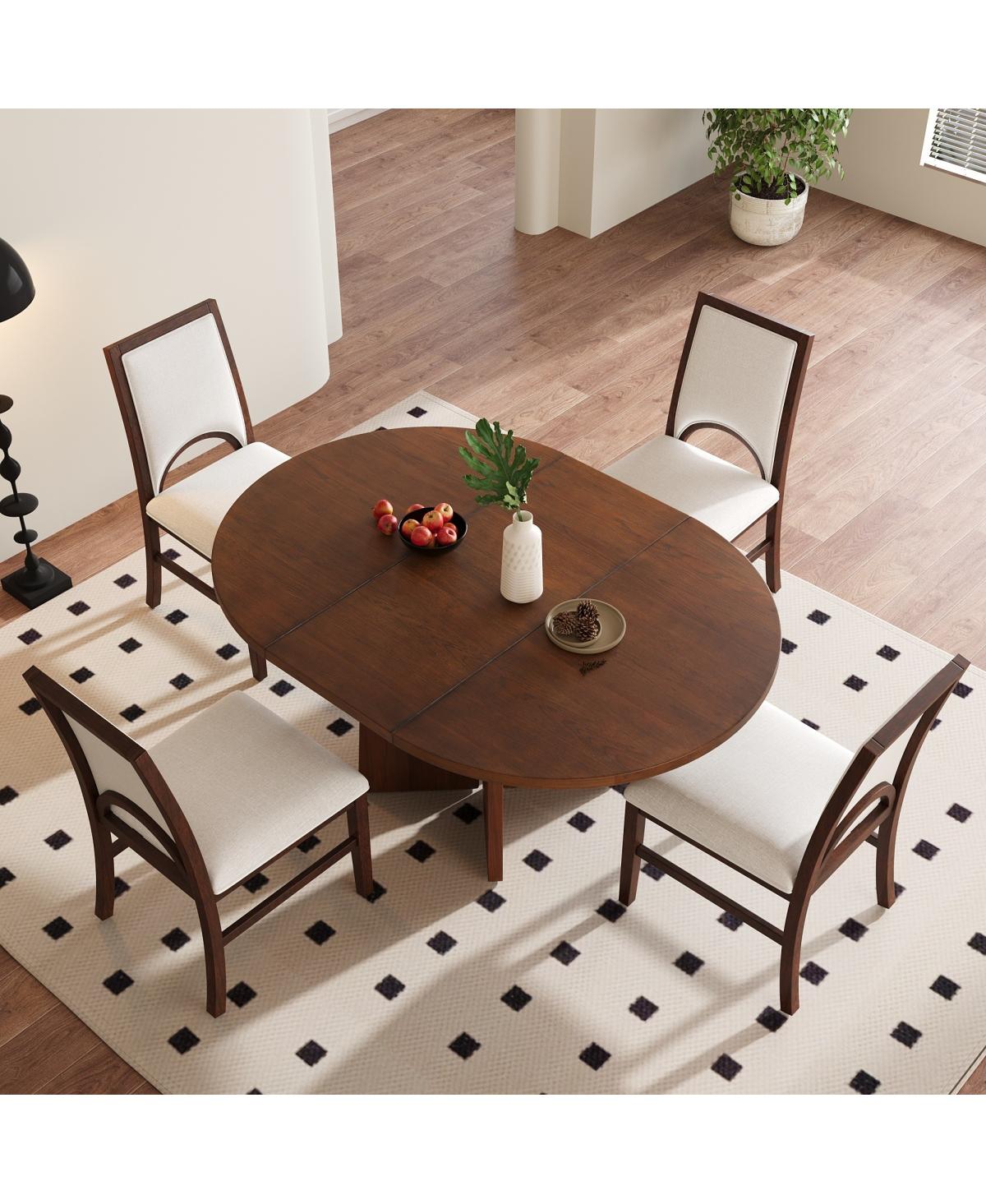 Click here for Streamdale Furniture Solid Wood Extendable Dining... prices