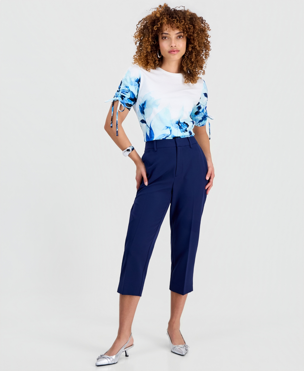 Click here for I.n.c. International Concepts Petite Capri Slim Tr... prices
