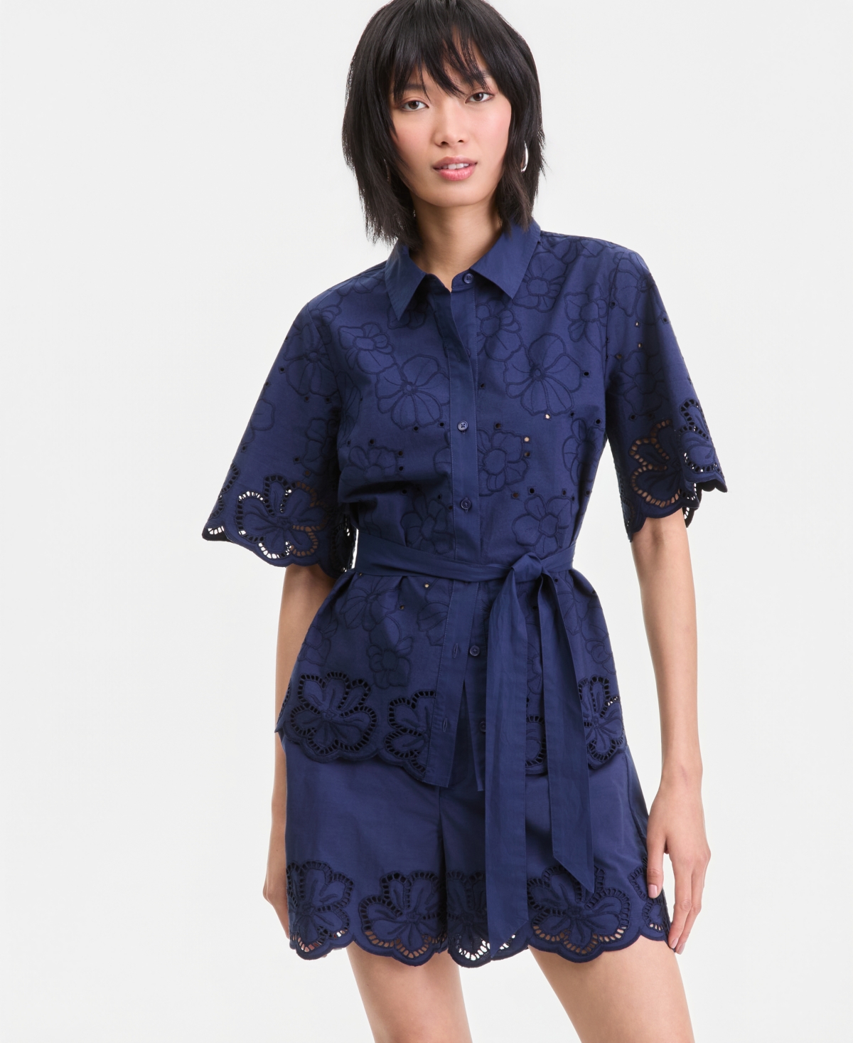 Click here for I.n.c. International Concepts Womens Cotton Eyelet... prices
