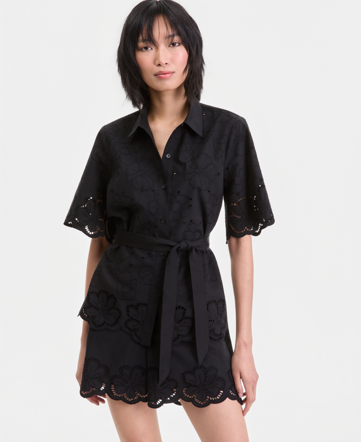 Click here for I.n.c. International Concepts Womens Cotton Eyelet... prices
