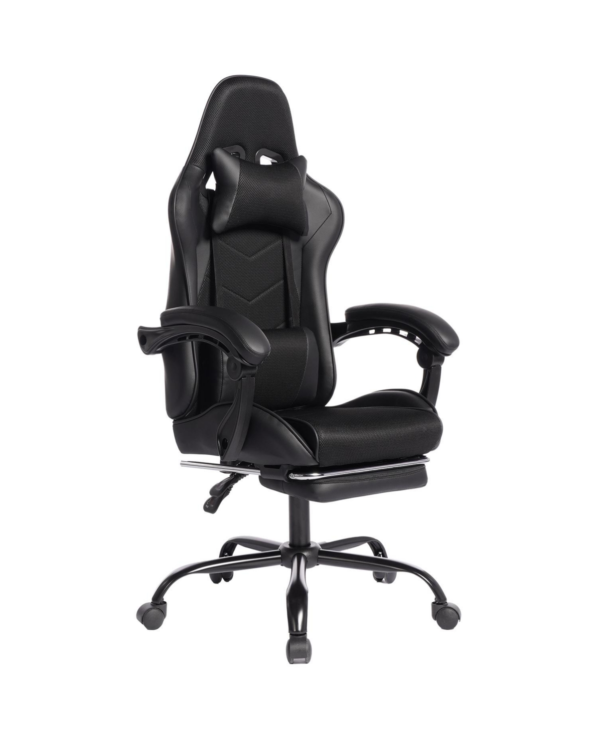 Click here for Flynama Massage Gaming Chair with Footrest Pu Ergo... prices