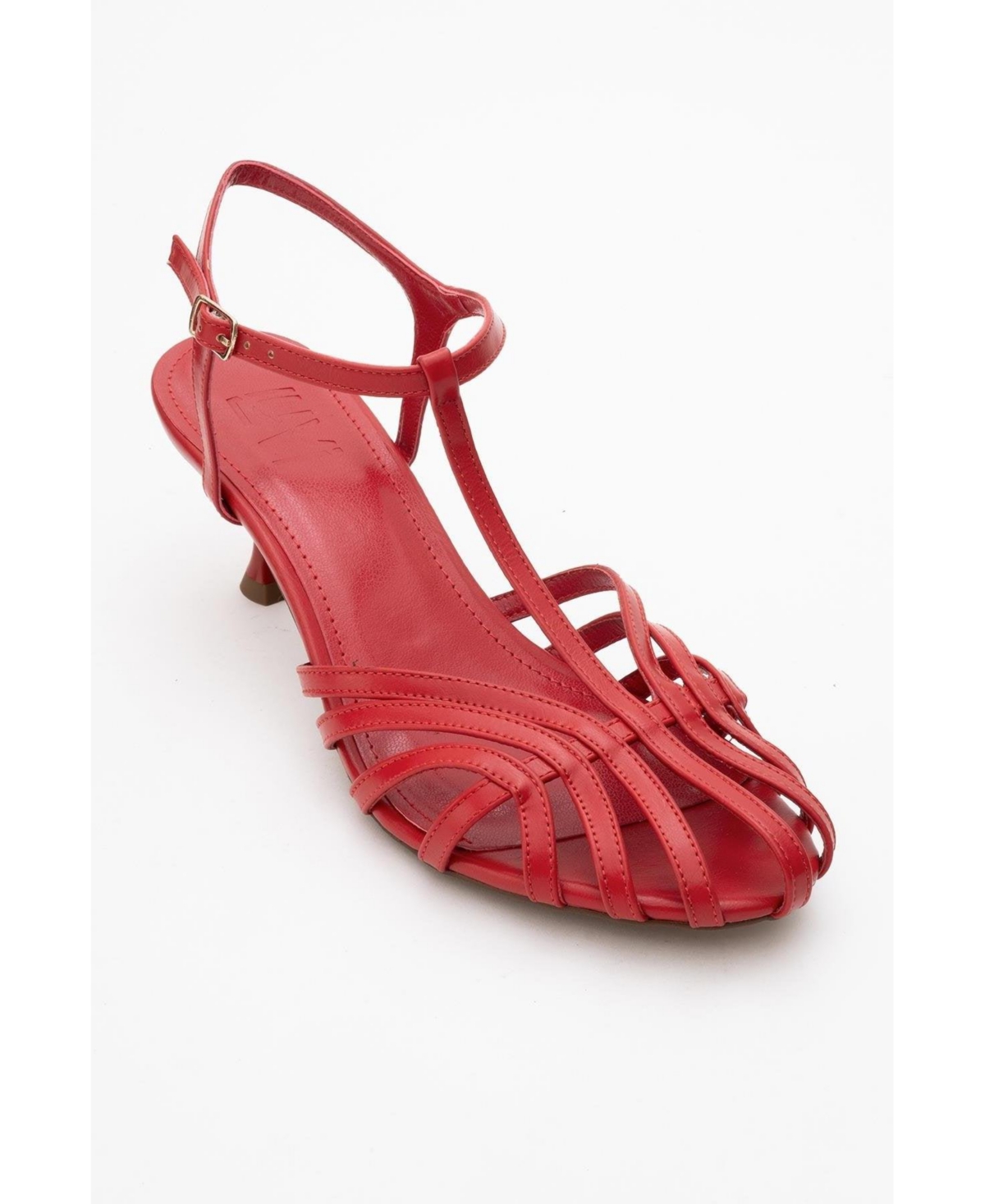 Click here for Prologue Shoes Womens Felip Strappy Sandal - Red prices