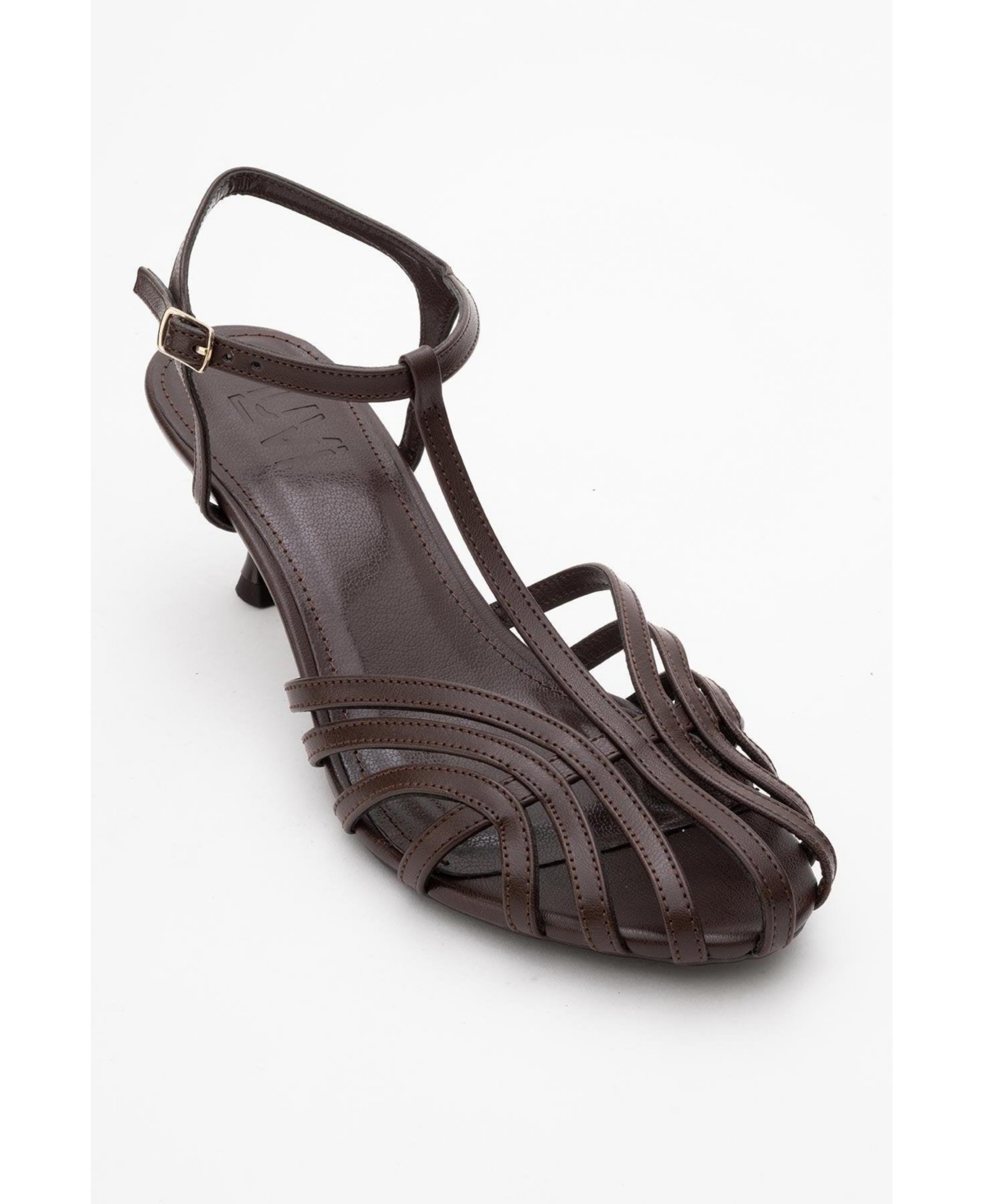 Click here for Prologue Shoes Womens Felip Strappy Sandal - Brown prices