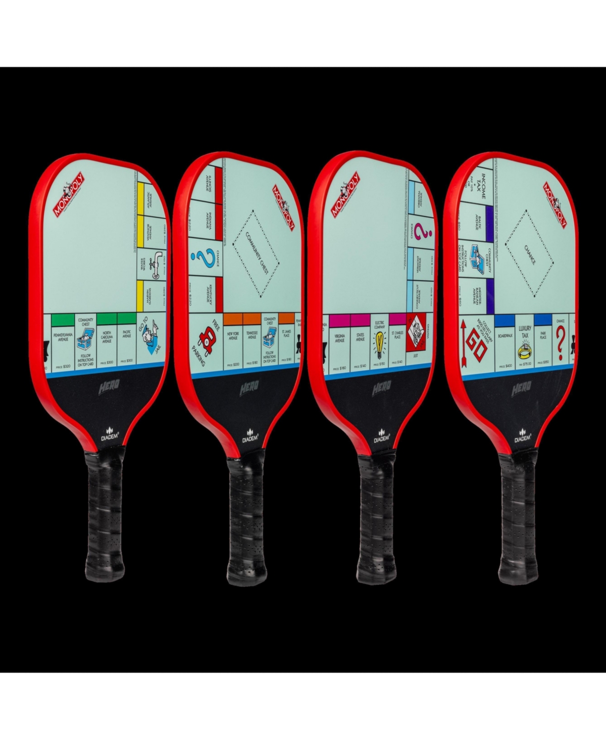 Click here for Diadem Hero Starter Kit - Monopoly (4 paddles) - A... prices