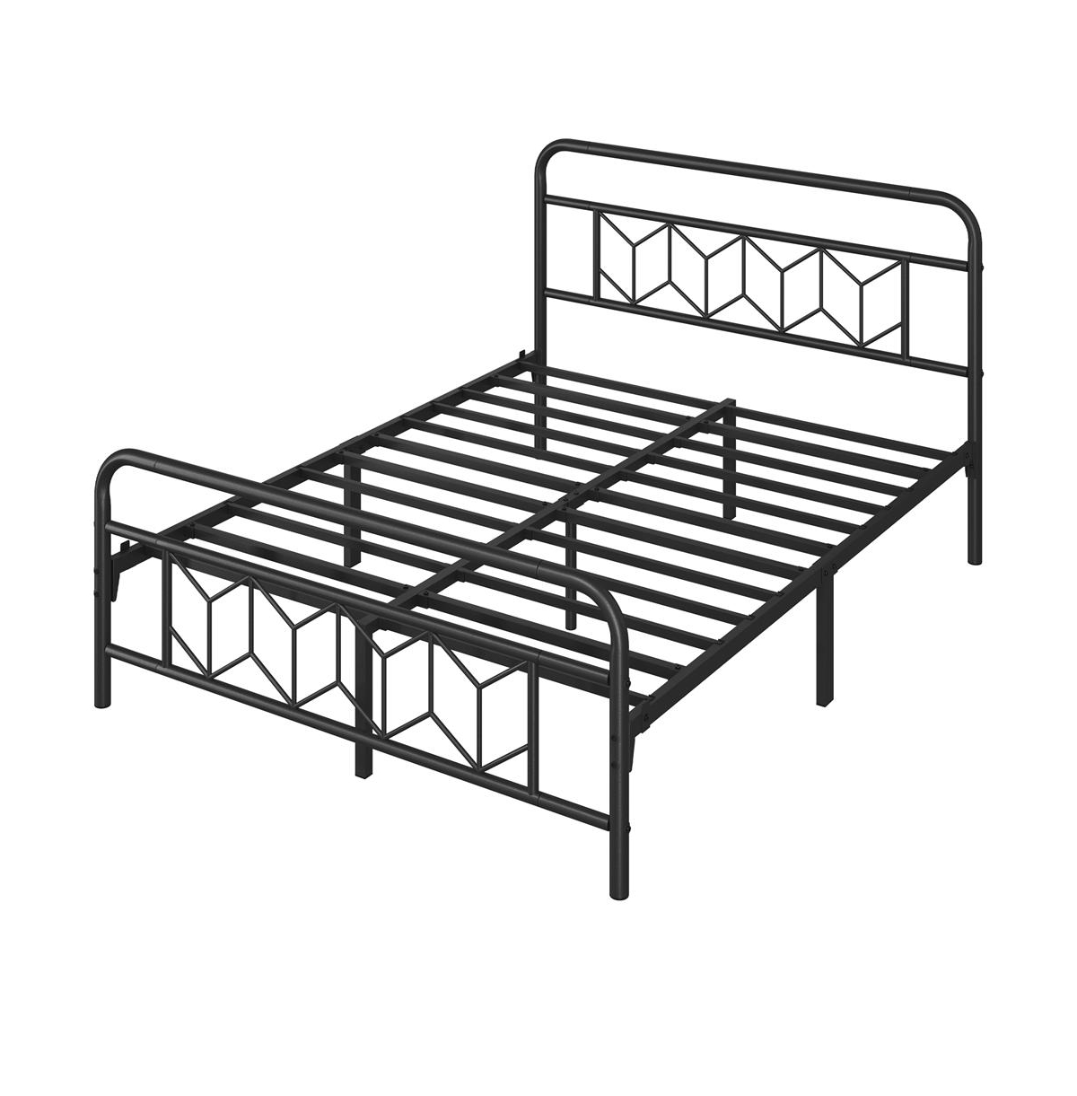 Click here for Yaheetech Vintage Metal Bed Frame with Diamond Pat... prices