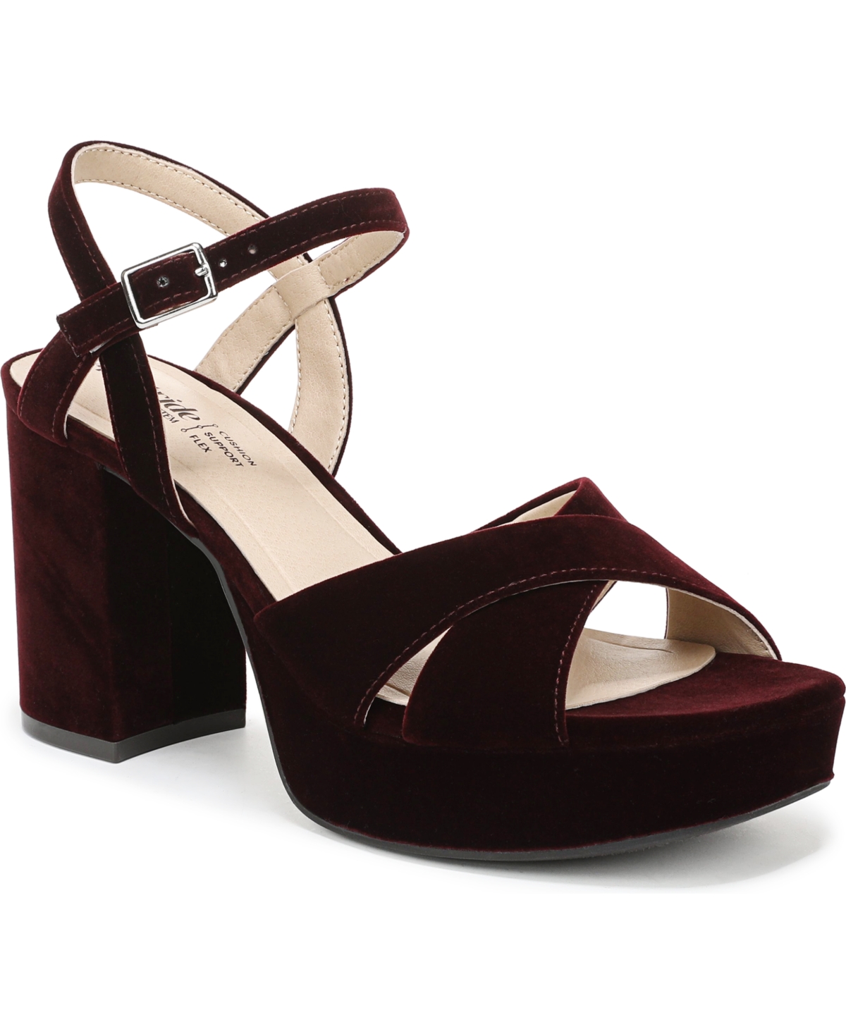 Click here for LifeStride Womens Alice Strappy Sandals - Chocolat... prices