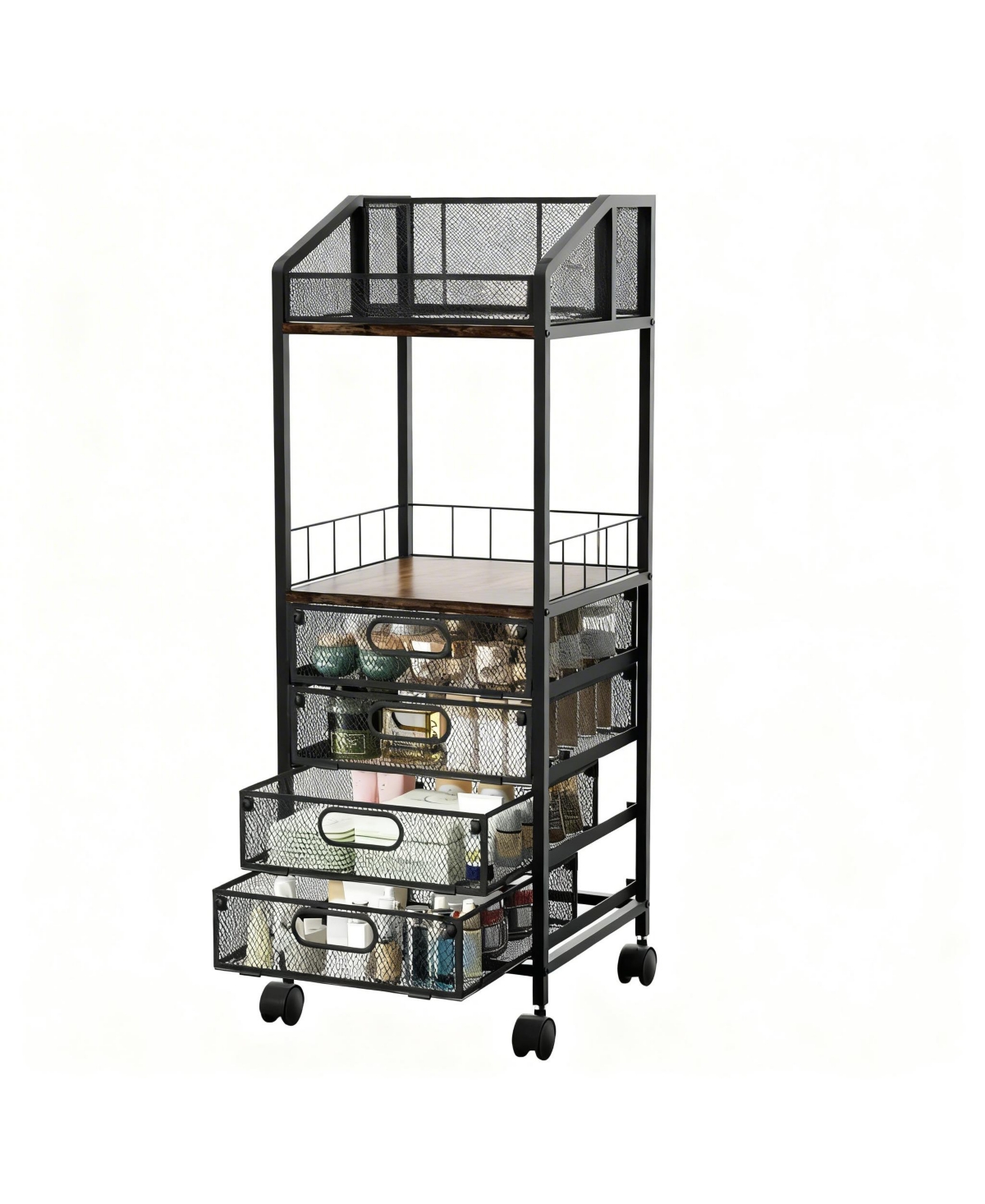 Click here for Yigii Multi-Compartment Makeup Organizer with Whee... prices