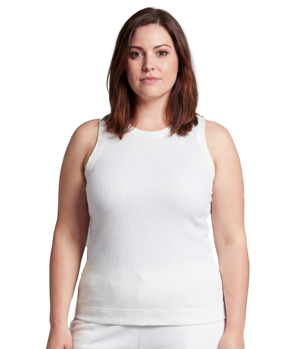 Click here for 24seven Comfort Apparel Plus Size Curvy Ribbed Kni... prices