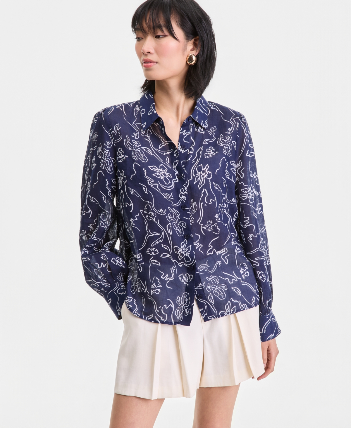 Click here for I.n.c. International Concepts Womens Long Sleeve P... prices