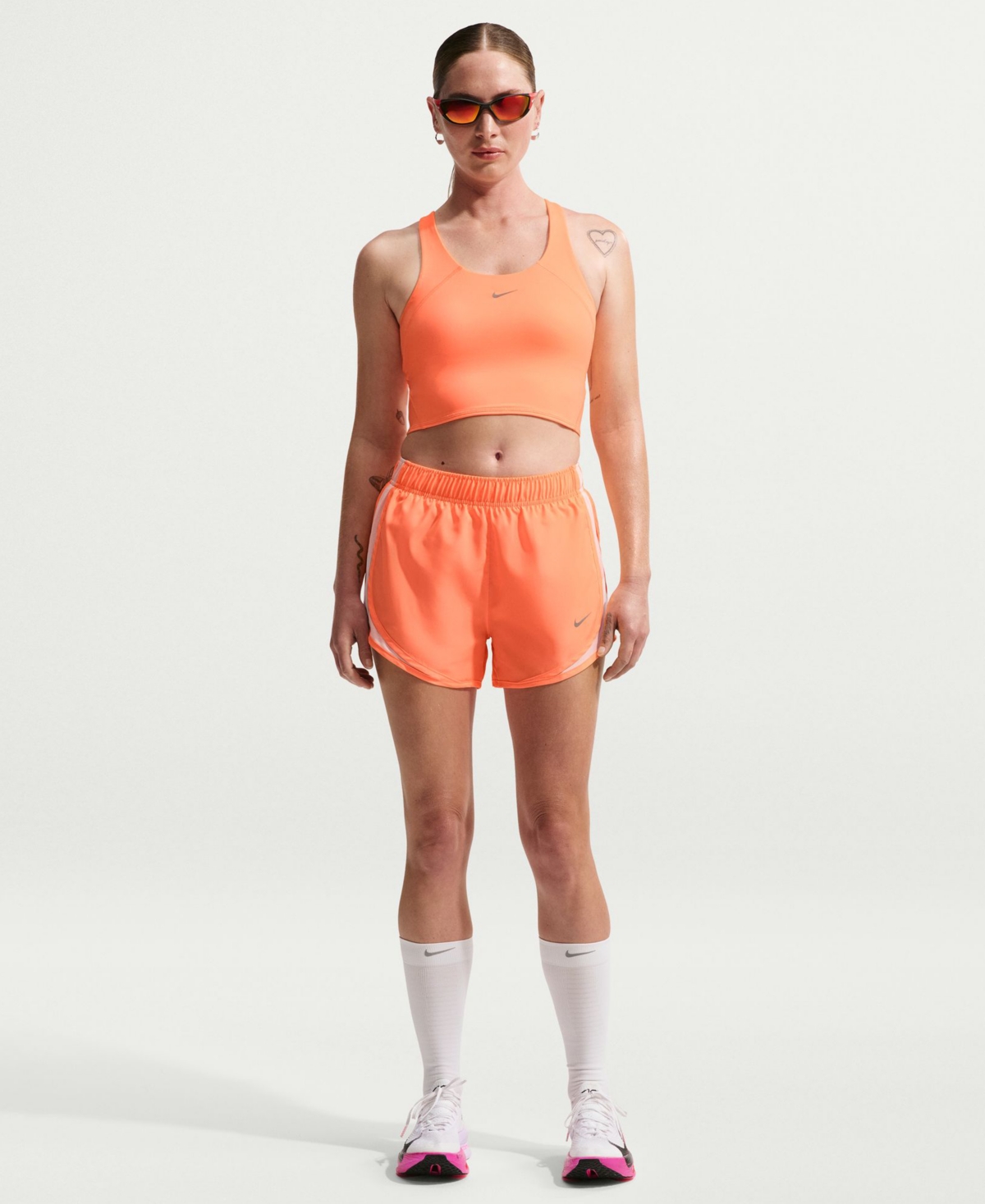 Click here for Nike Womens Tempo Dri-fit Mid Rise Running Shorts... prices