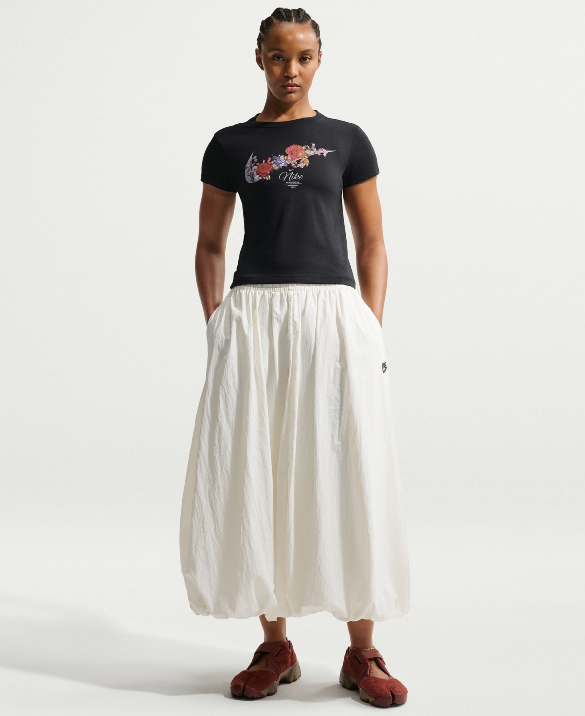 Click here for Nike Womens Sportswear Chill Knit Womens Slim Crop... prices