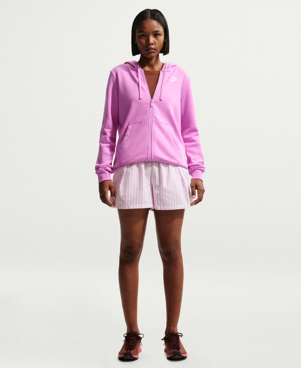 Click here for Nike Womens Sportswear Club Fleece Full-Zip Hoodie... prices
