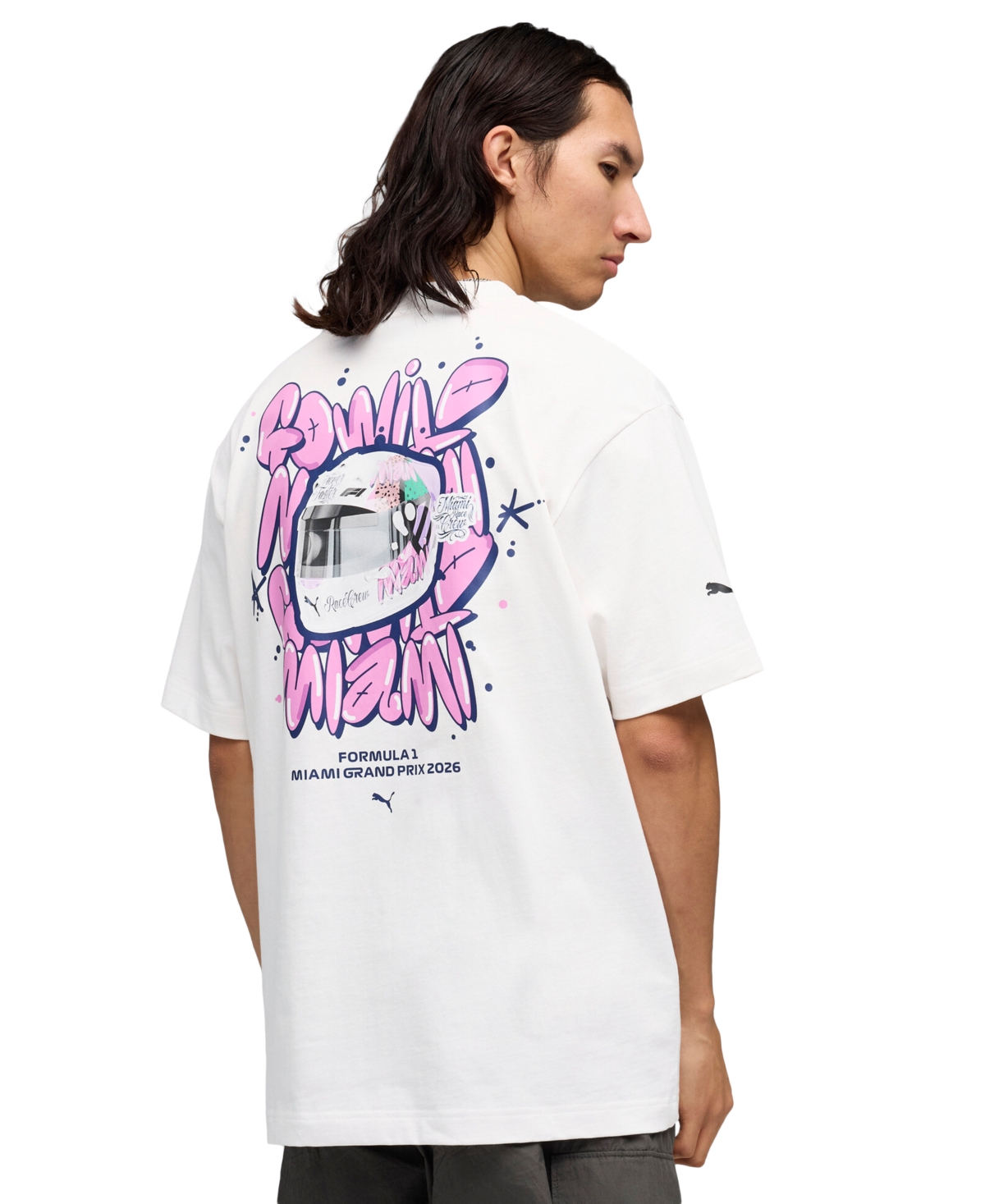 Click here for Puma Mens F1 Miami Go Wild Graphic Cotton T-Shirt... prices